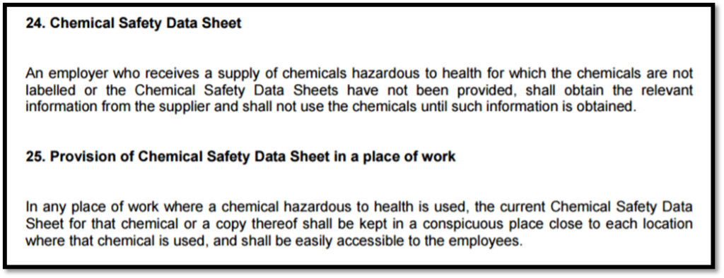 Safety Data Sheet | CHEMICAL MANAGEMENT UNIT