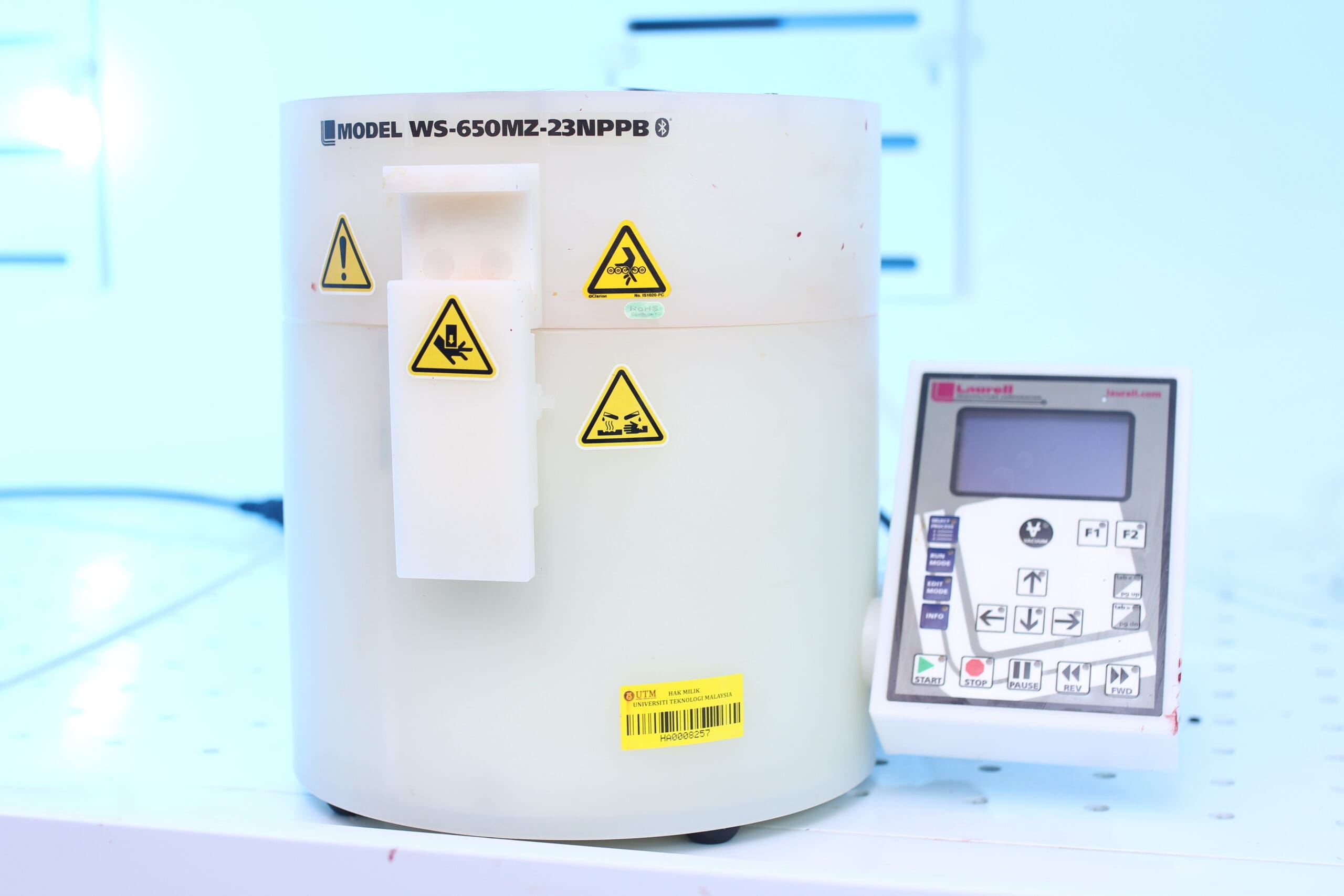 (Draft) LAURELL WS-650-23 (SPIN COATER) | UNIVERSITY LABORATORY ...